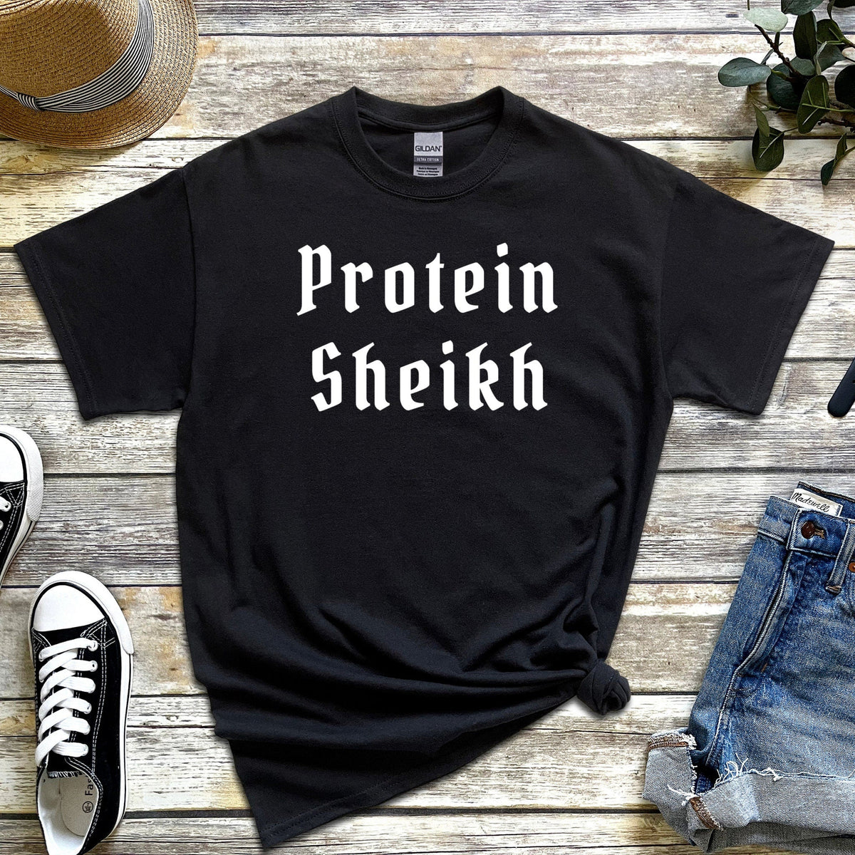 Protein Sheikh T-Shirt Muslim Gift for Ramadan and Eid — Humraha